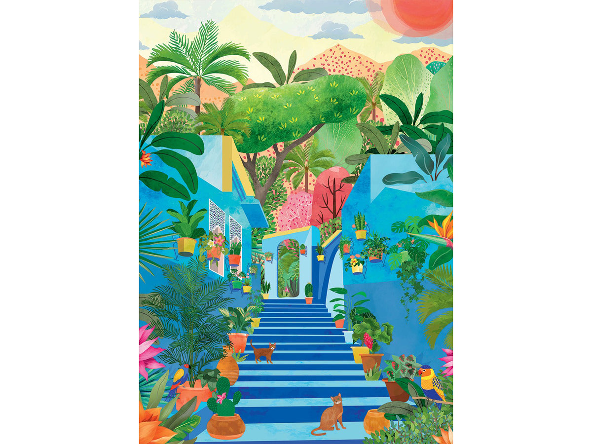 Puzzle Paradis Bleu - 1000 pcs – La Petite Epicerie